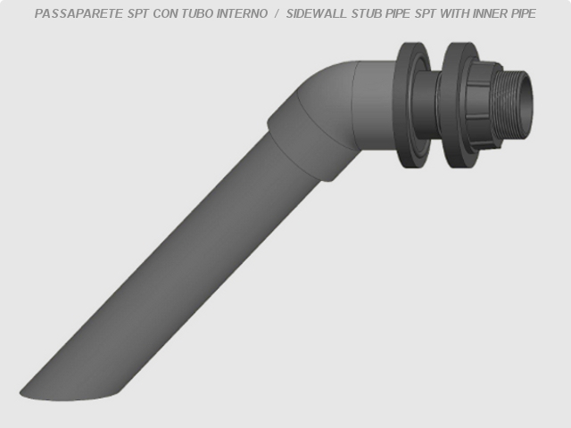 Passaparete SPT con tubo interno - PPE Srl